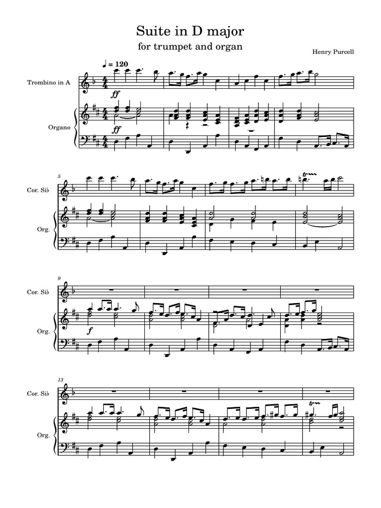 Suite in D Major | PDF