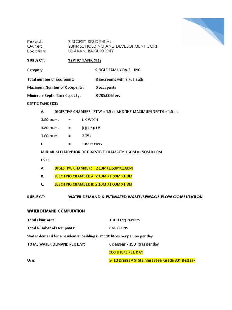Plumbing Analysis Loakan | Download Free PDF | Plumbing | Hydrology