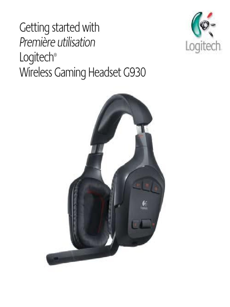 Logitech Gaming Headset g930 Manual de Usuario | PDF | Computer ...