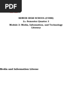 MIL Module 2 (Ien) PDF | PDF | Information Literacy | Mass Media