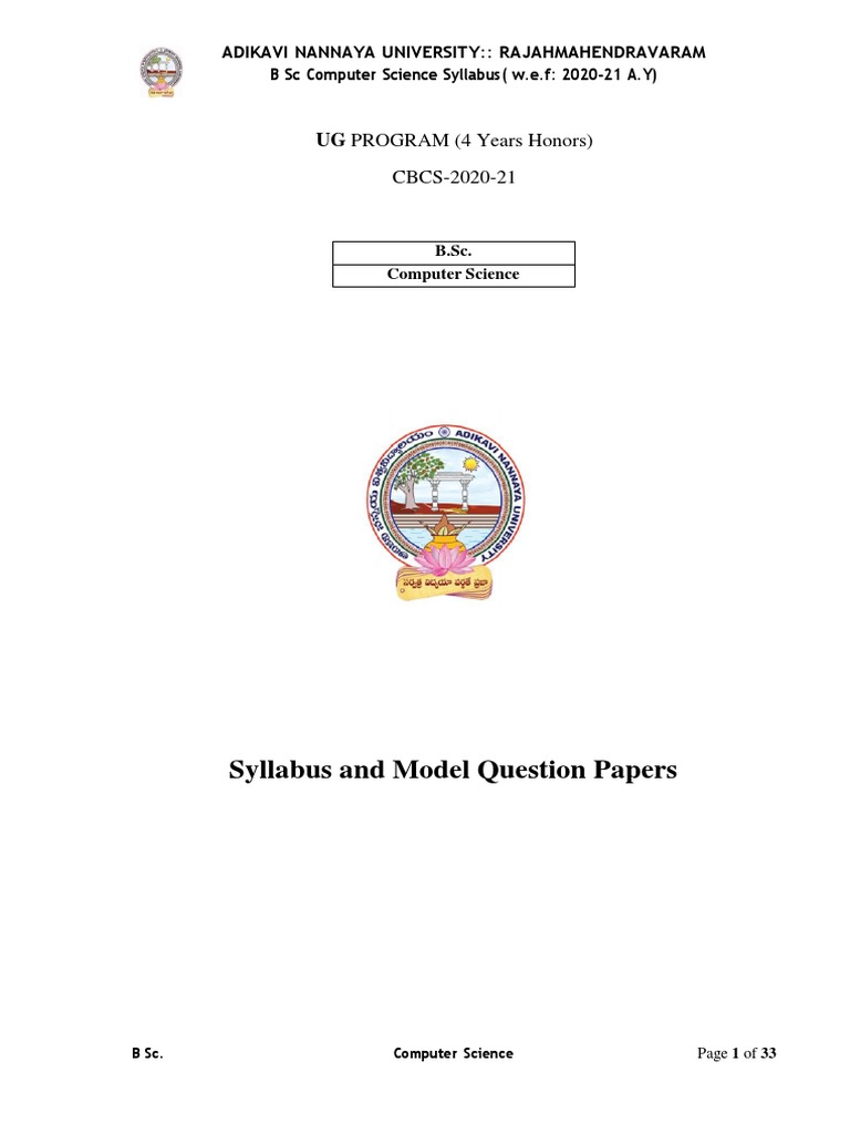 B. Sc -Computer Science (1) | PDF | Pointer (Computer Programming) | Computing