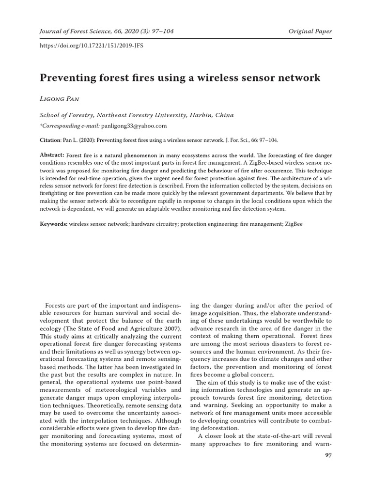 151 2019-JFS | PDF | Computer Network | Wireless Sensor Network