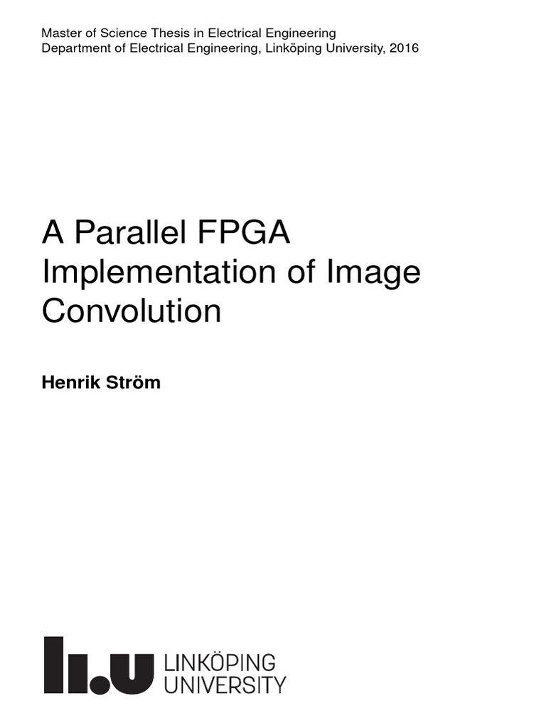 FULLTEXT01_2 | PDF | Field Programmable Gate Array | Random Access Memory