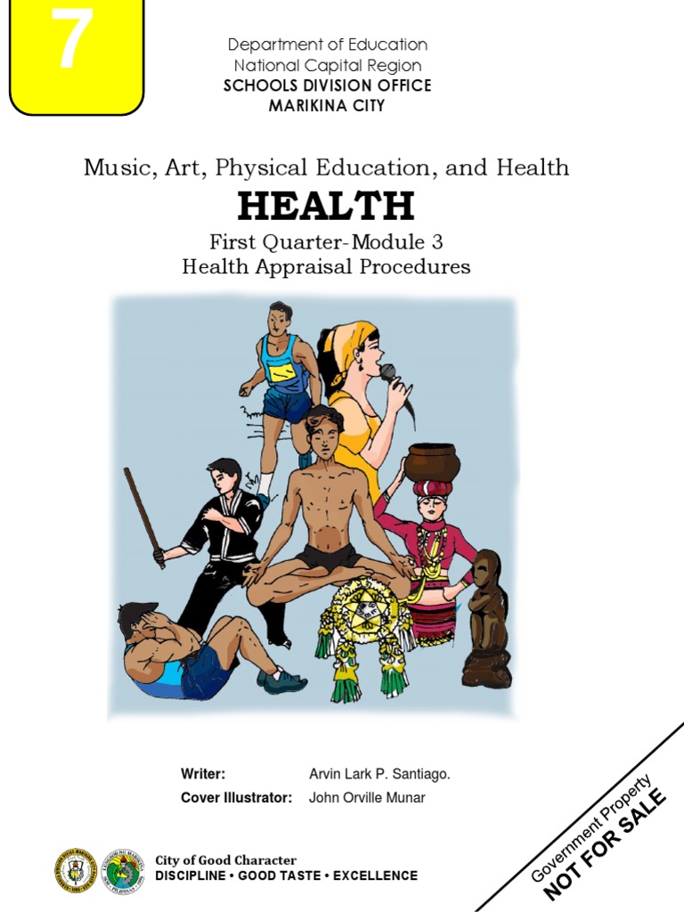 HEALTH_GRADE7_Q1_MODULE3-1 (1) | PDF | Body Mass Index | Physical Examination