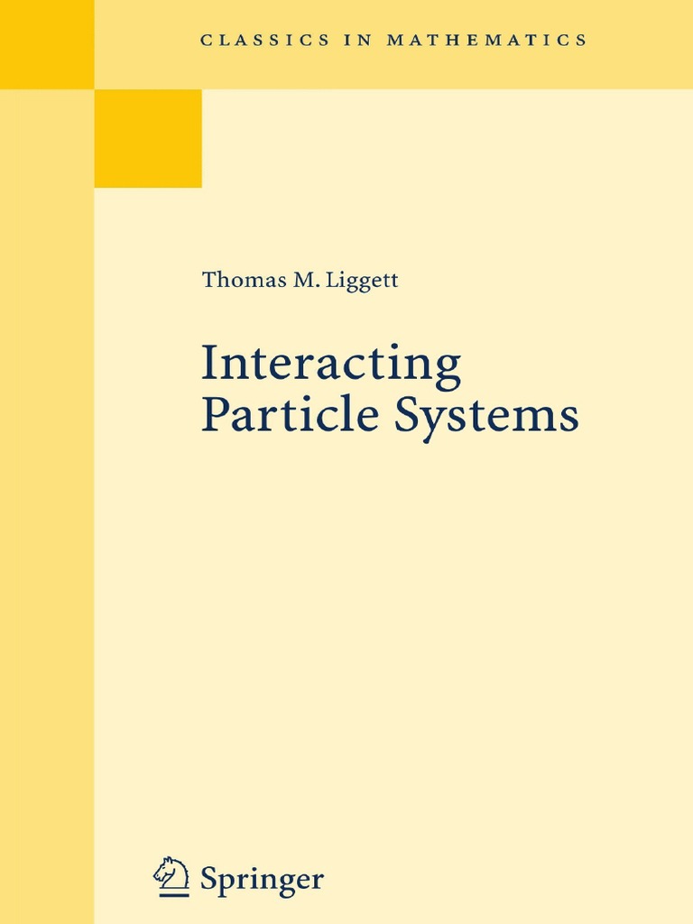 Interaction Particle System Ligget | PDF | Markov Chain | Stochastic Process