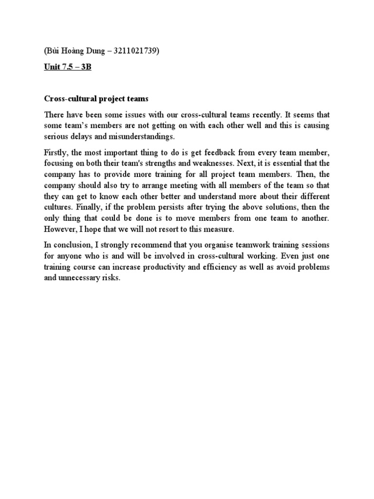 Writing A Recommendation - Unit 7 | PDF | Career & Growth | Self ...