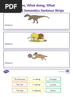 Colourful Semantics Picture Scenes | PDF
