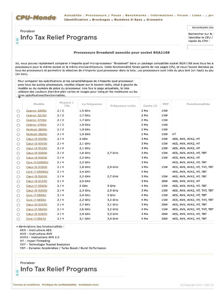 Socket 1168 BGA de Dell Latitude 3340 | PDF