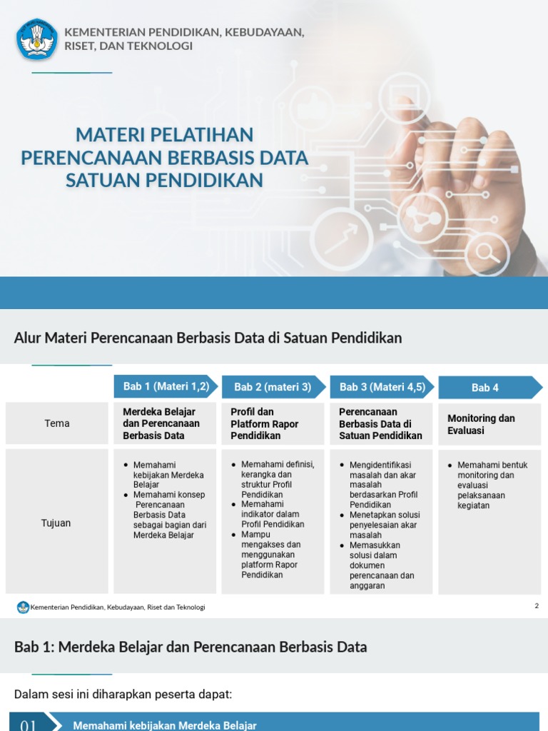 Materi Perencanaan Berbasis Data SP SMK | PDF