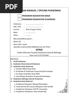 Panduan SITKO Kesjaor | PDF