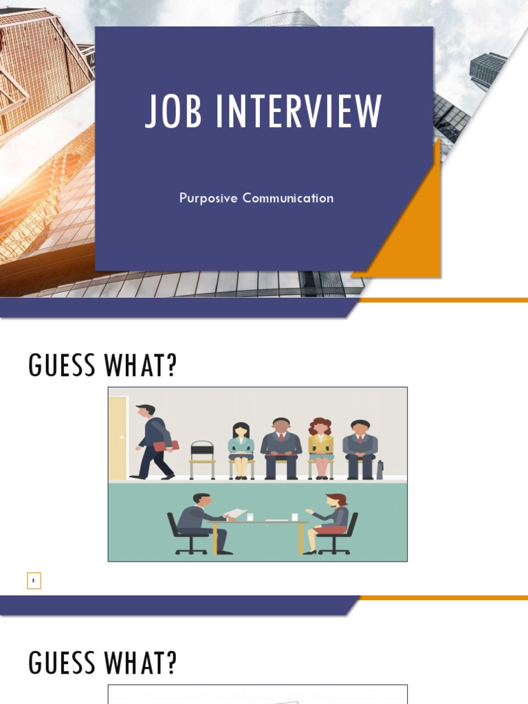 THE-JOB-INTERVIEW-CBET01-101P Grp. 9 (Autosaved) | PDF | Job Interview ...