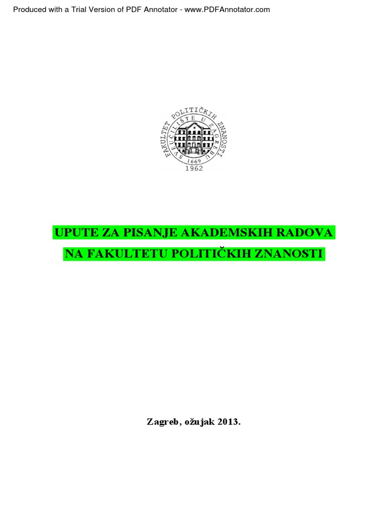 FPZG Citiranje | PDF