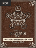 Ordem Paranormal o RPG Do Cellbit | PDF