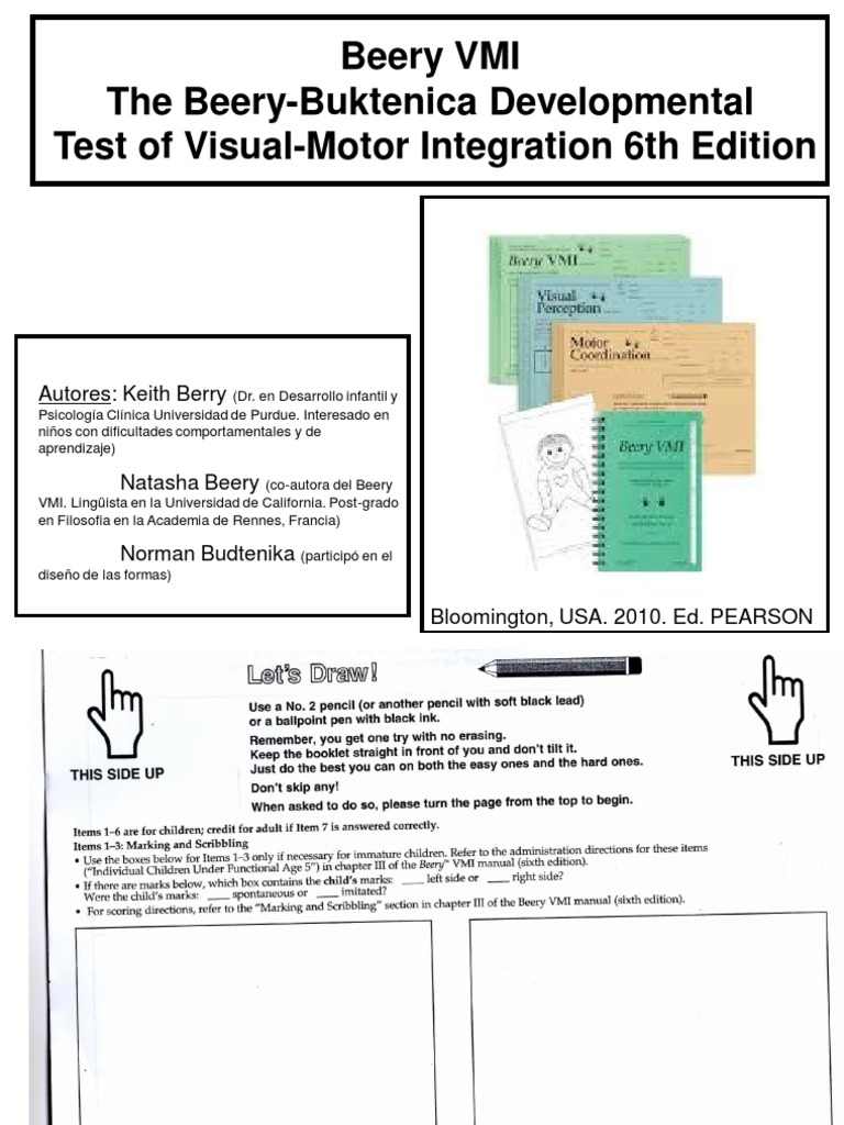 Beery VMI | PDF | Aprendizaje | Percepción
