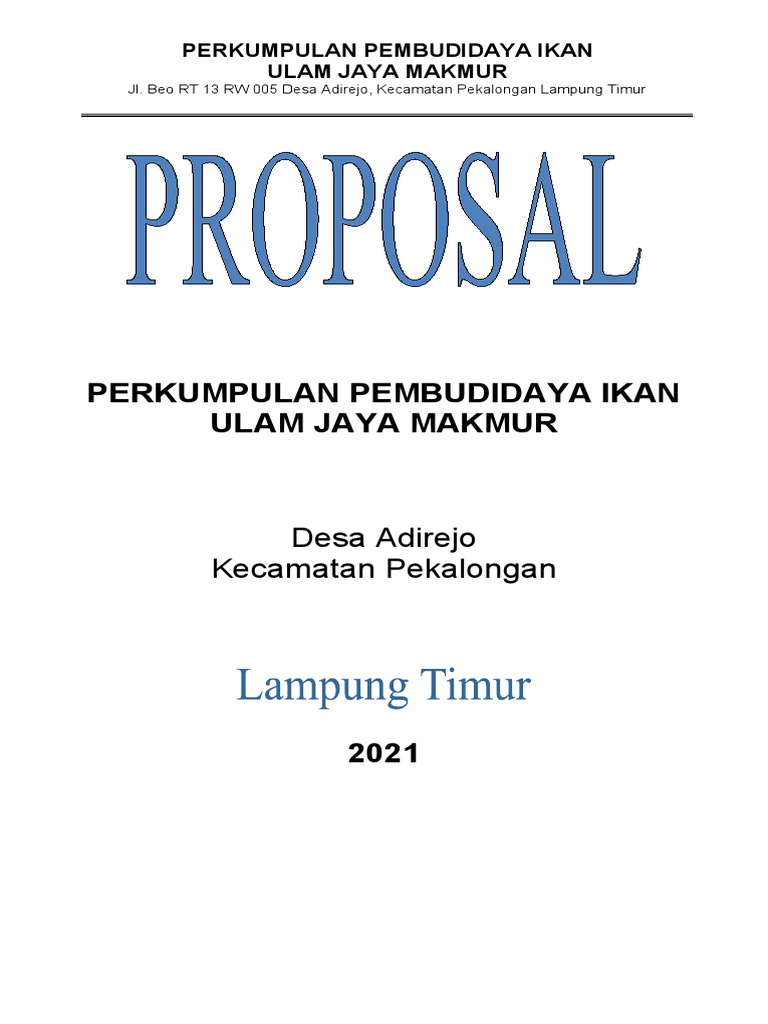 Ulam Jaya Makmur | PDF