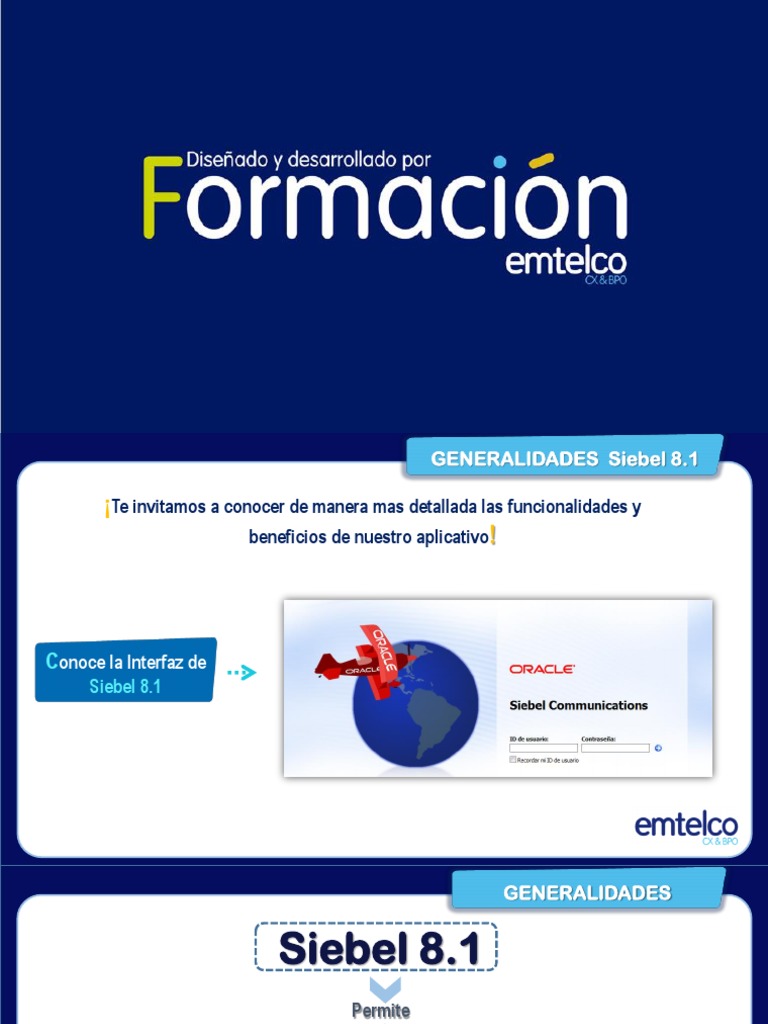 01.siebel 8 1 Actual | PDF | Tecnologías de la información | Software