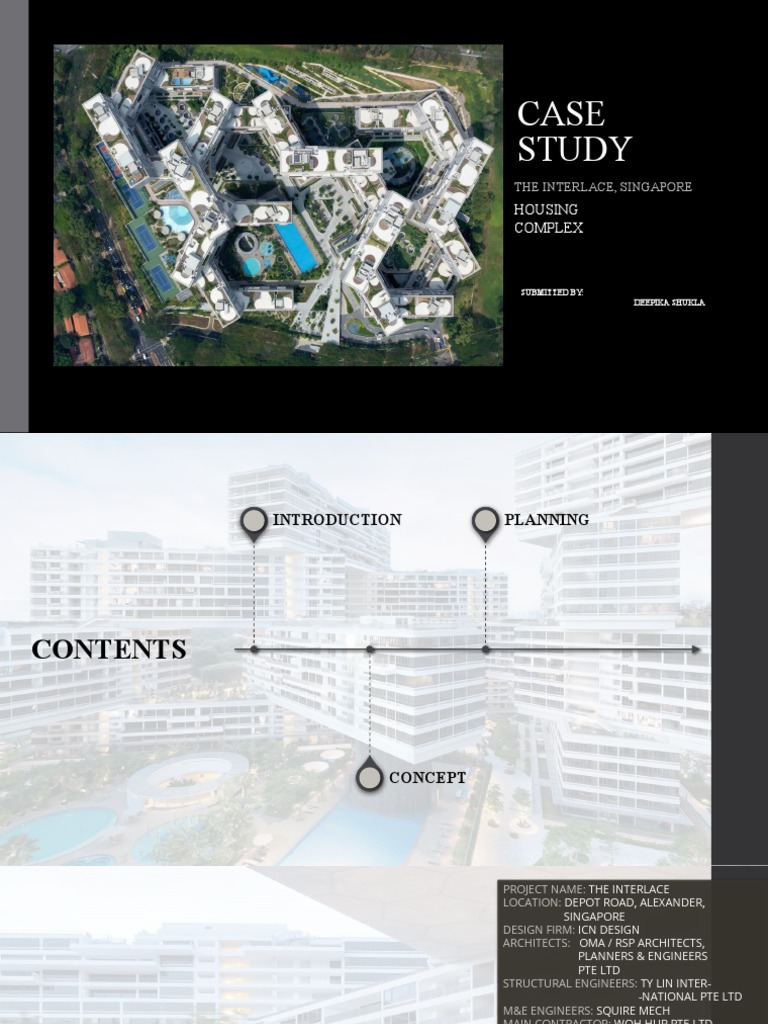 CASE STUDY - Group Housing | PDF | Gardens | Apartment