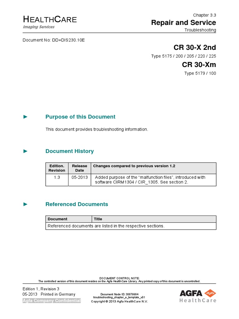 CR 30-X 2nd CR 30-Xm - Chapter 03.3 - Troubleshooting | PDF | Computer Network | Usb Flash Drive