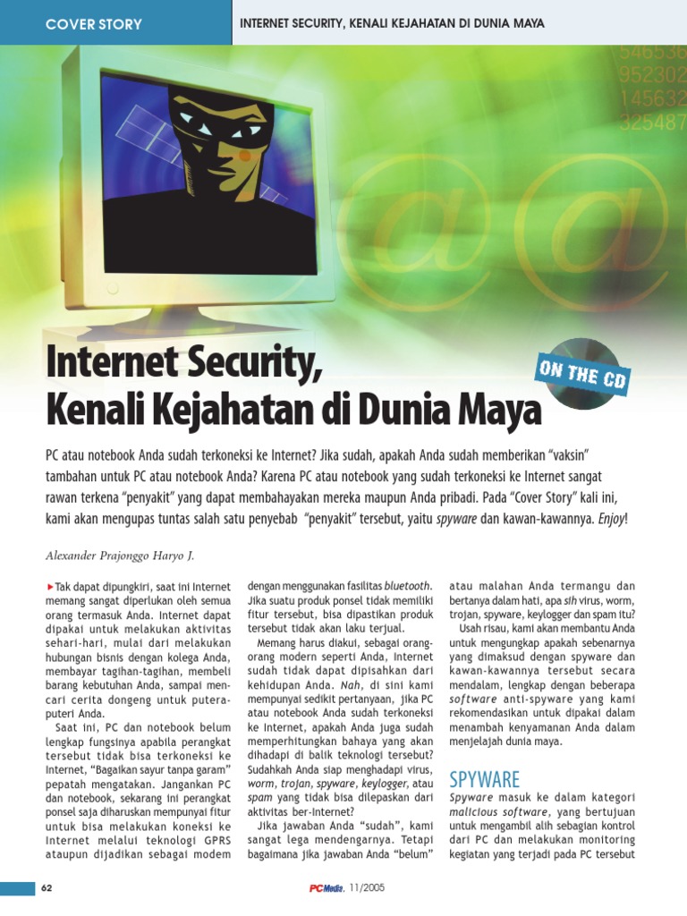 Keamanan Internet: Bahaya Spyware | PDF