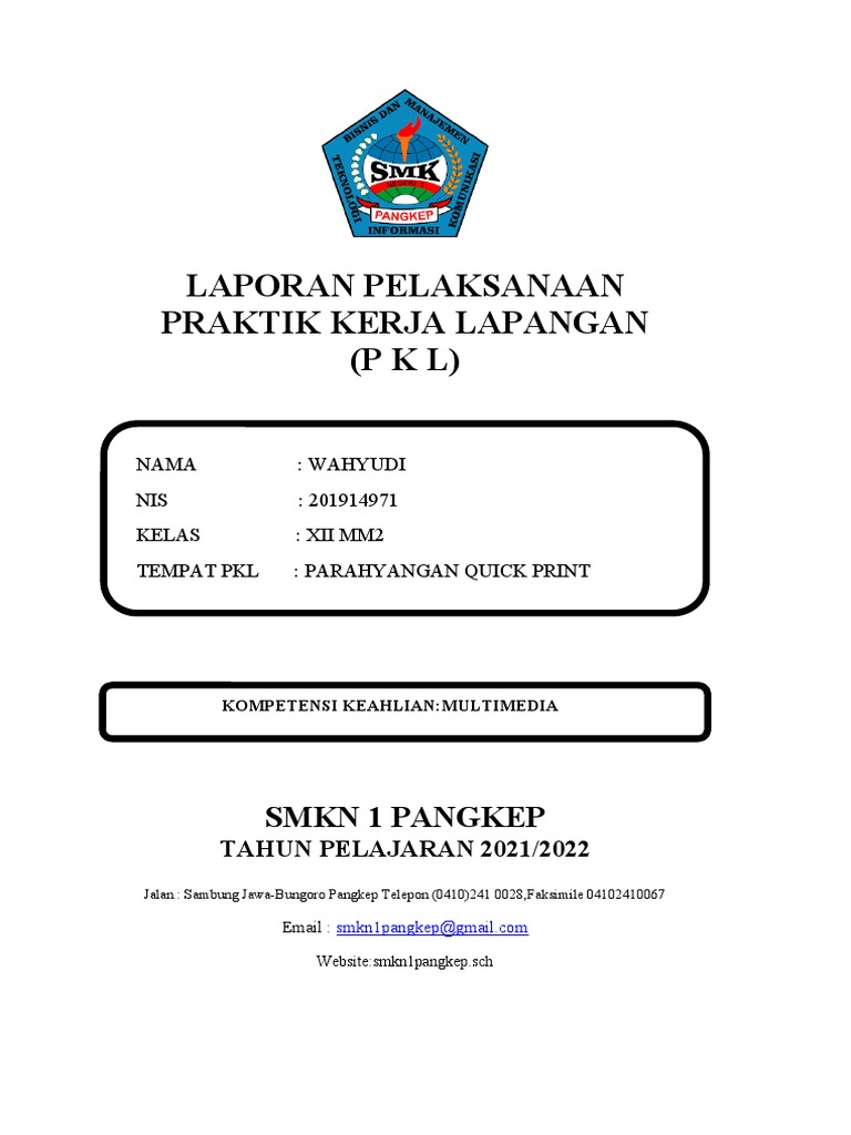 Laporan PKL YUHH | PDF