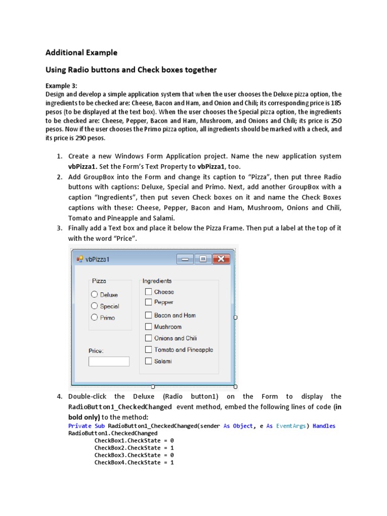 Topic3 1 | PDF | Pizza | Software