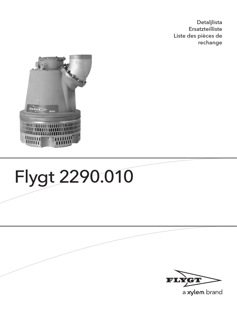 Flygt 2290 - 010 - XR | PDF