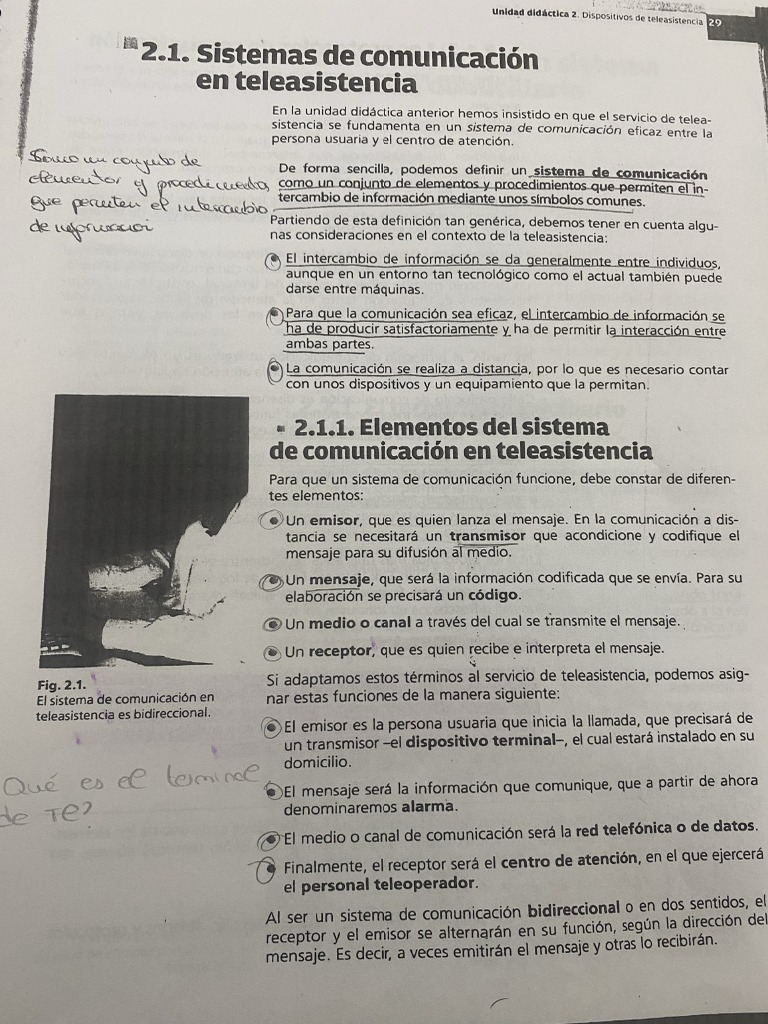 Teleasistencia Tema 2 | PDF