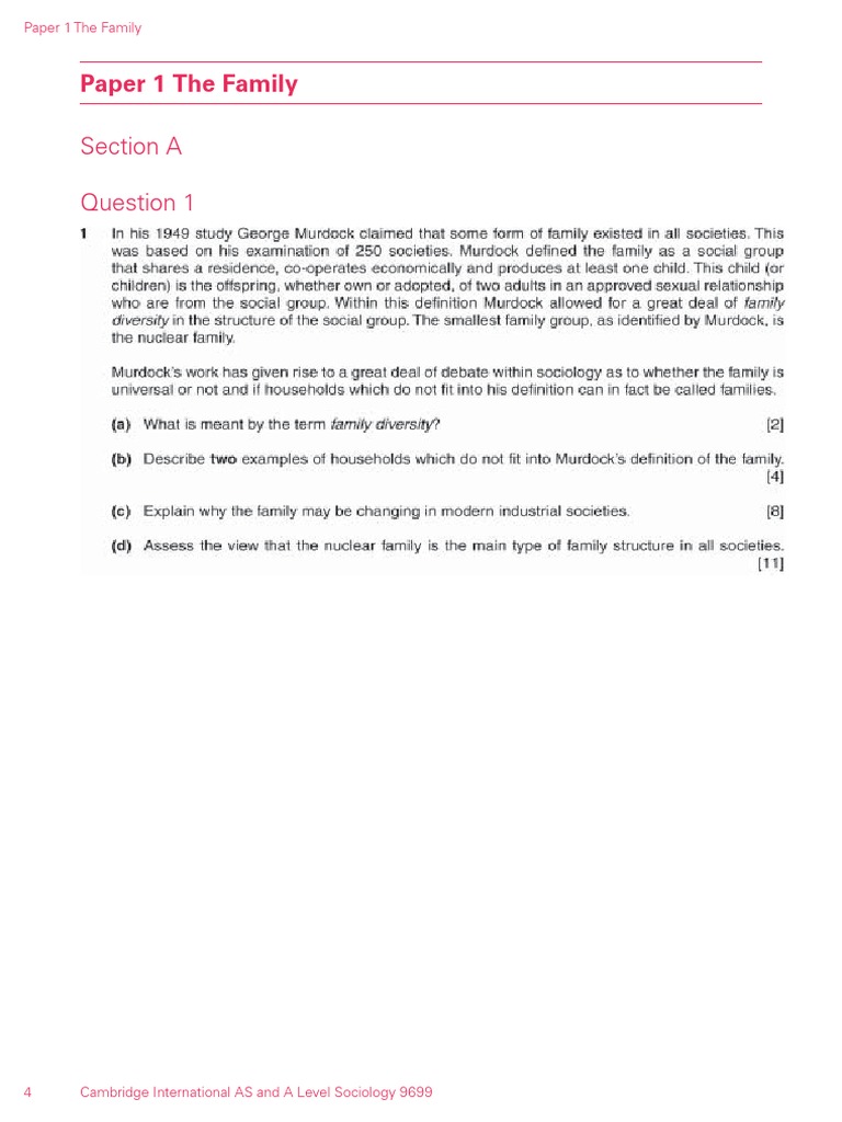 Family and Households | Download Free PDF | Sociology | Patriarchy