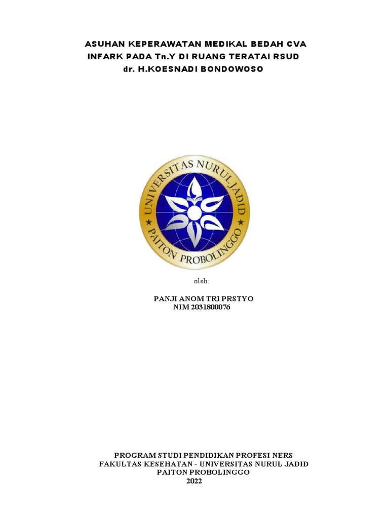 Askep KMB Panji Cva Infark | PDF