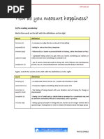 Oxford Happiness Questionnaire and Scoring | PDF | Happiness ...