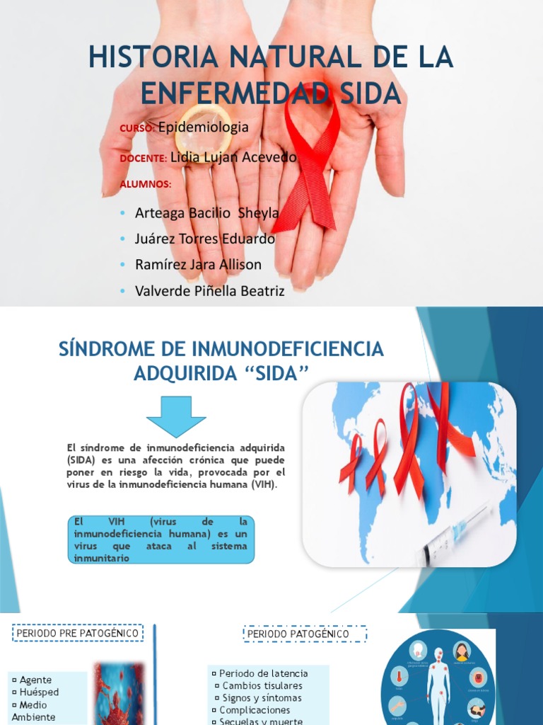 HISTORIA NATURAL DE LA ENFERMEDAD SIDA 1 (Corregido) | PDF | VIH | VIH ...