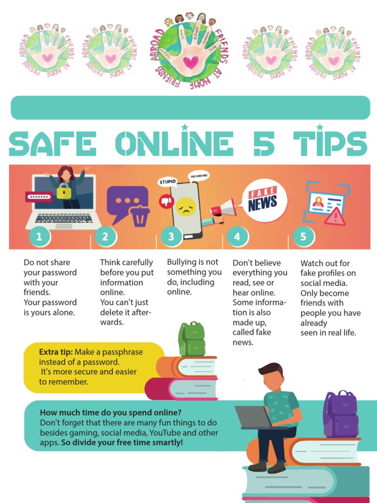 Lesson Plan - Cyberbullying Parents - Attachment 9 POSTER Safe Online | PDF