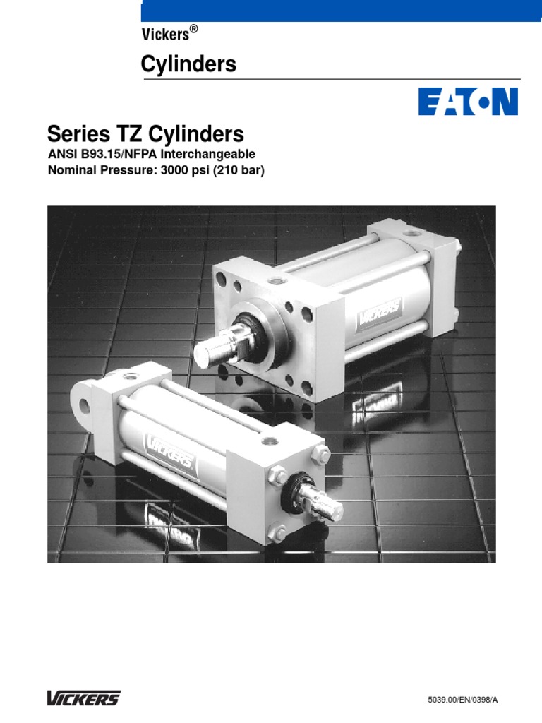Cilindro TZ-W34 | PDF | Screw | Piston