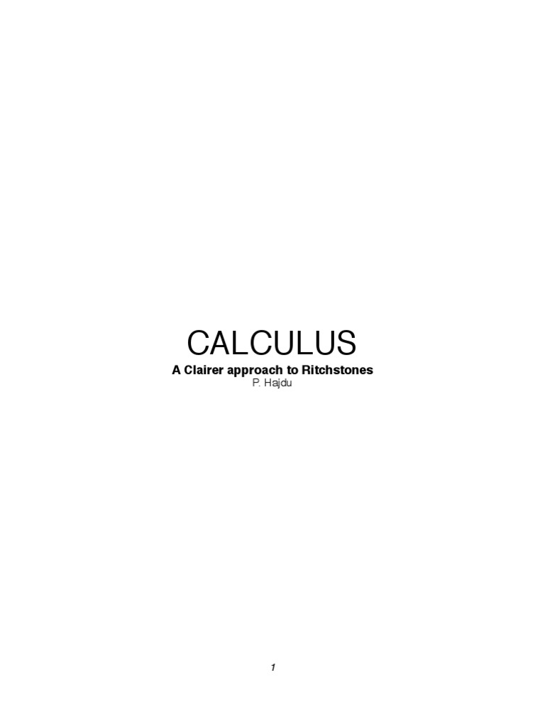 Introduction To Calculus | PDF | Teaching Mathematics | Pi
