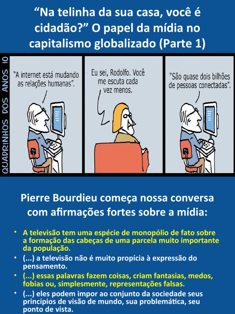 Cap 16 - Mídia e Capitalismo - Parte I | PDF | Comunicação | Mídia ...