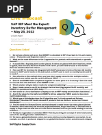 SAP IBP Forecast Consumption Overview | PDF | Forecasting | Demand
