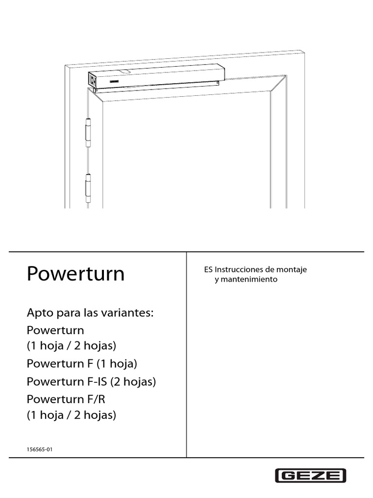 Powerturn Montaje | PDF | Tornillo | Residuos
