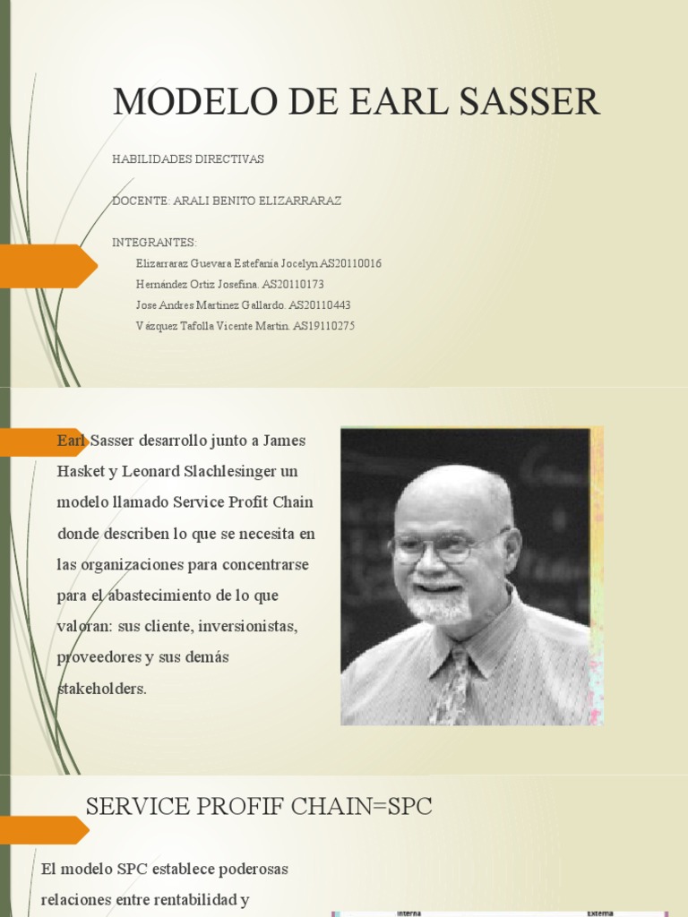 Modelo de Earl Sasser - 124827 | PDF | Cliente | Economias