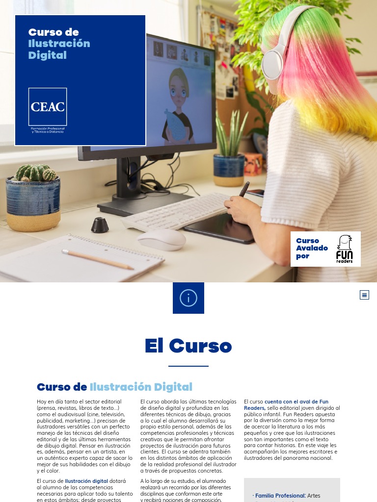 CEAC Curso Ilustración Digital Interactivo | PDF
