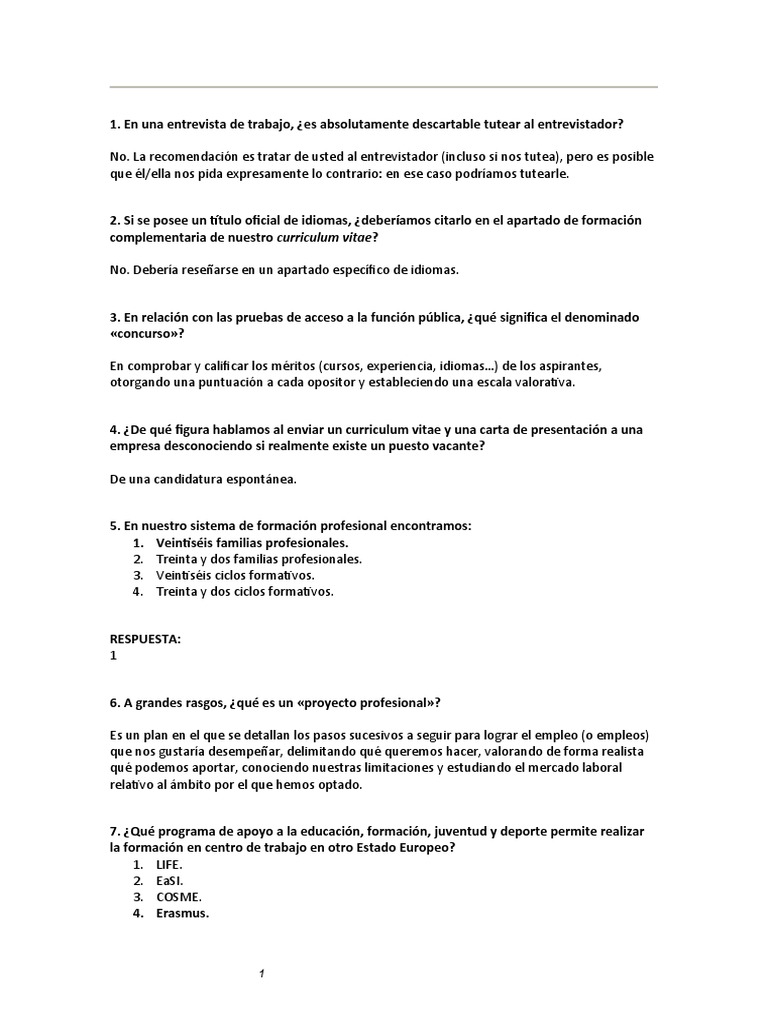 Preguntas Examen Ut 1 | PDF