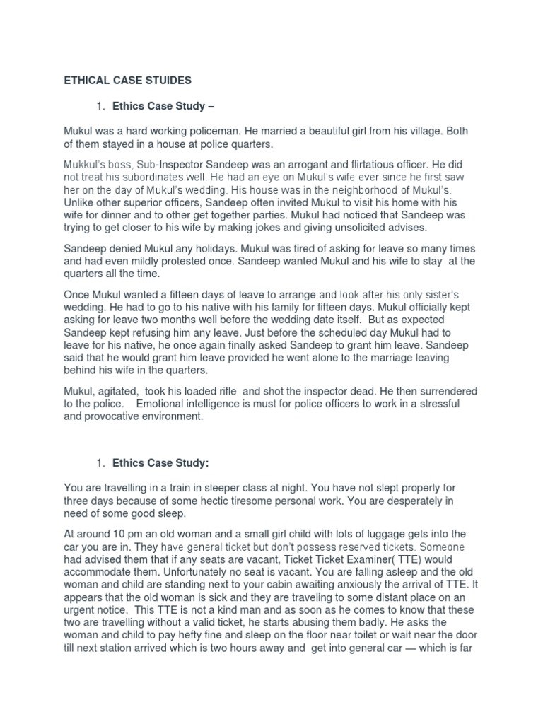 Ethical Case Studies | PDF | Down Syndrome | Pregnancy