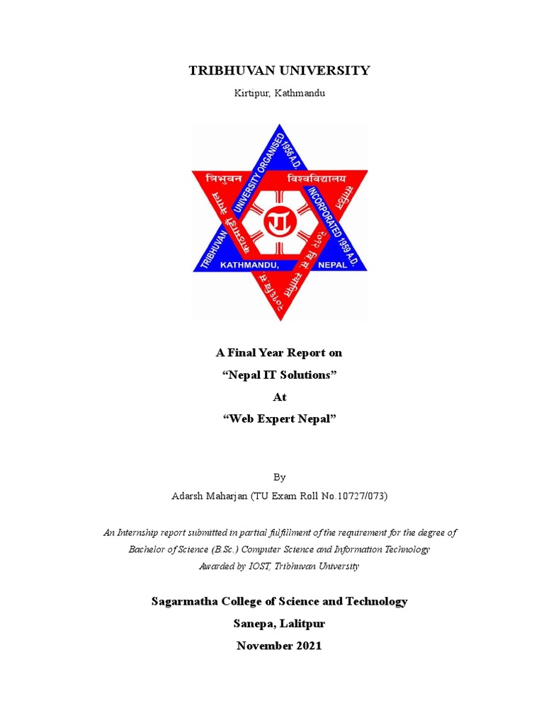 Final Revised Internship Report | PDF | Java Script | World Wide Web Final Revised Internship Report | PDF | Java Script | World Wide Web