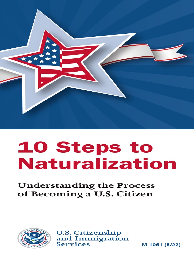 10 Steps To Naturalization | PDF | United States Nationality Law ...