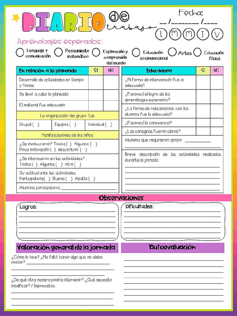 Formato Diario | PDF