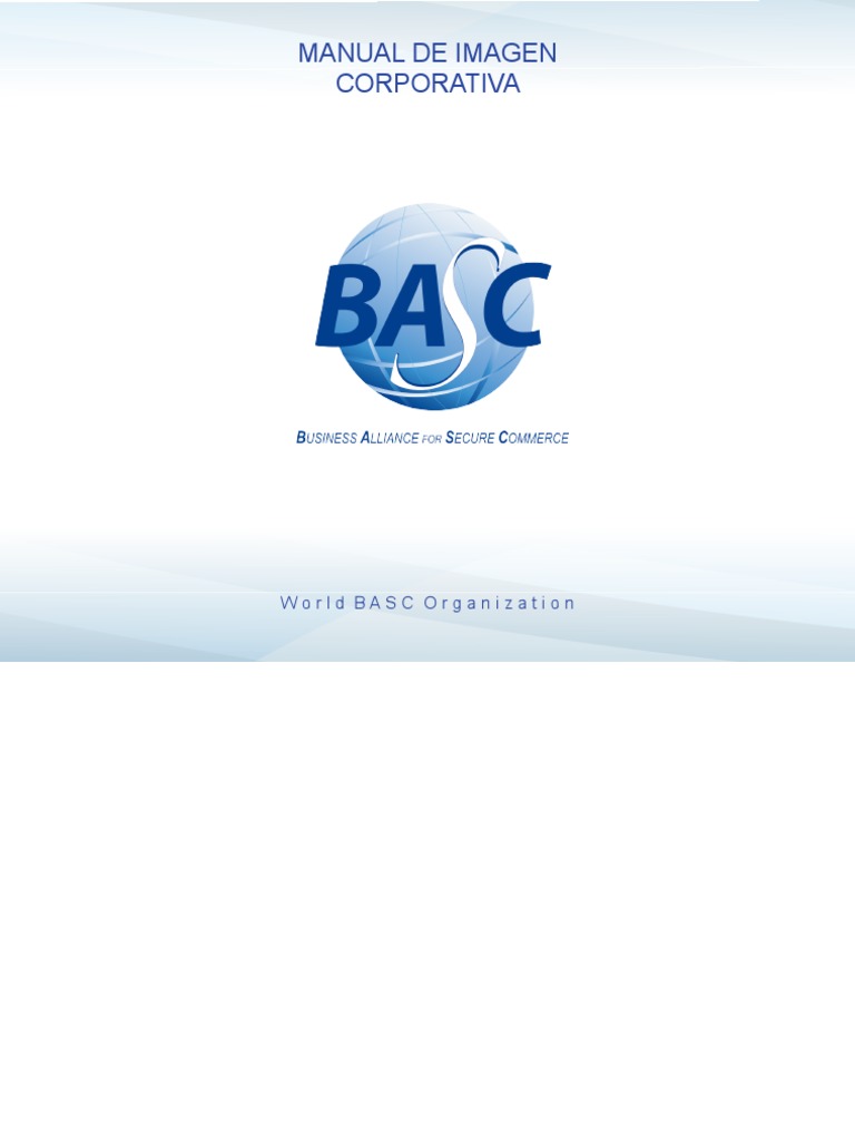 Manual Empresas BASC | PDF | Helvética | Logos