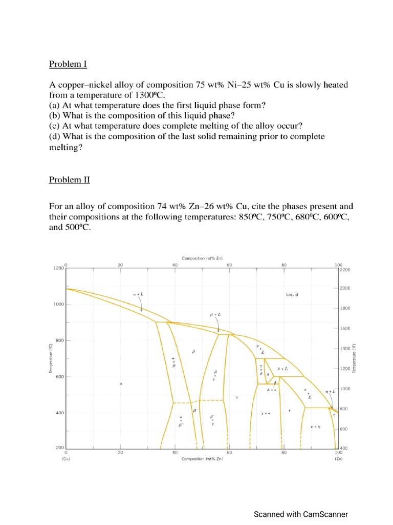 Phase Diagrams Practice Exercises With Solutions | PDF