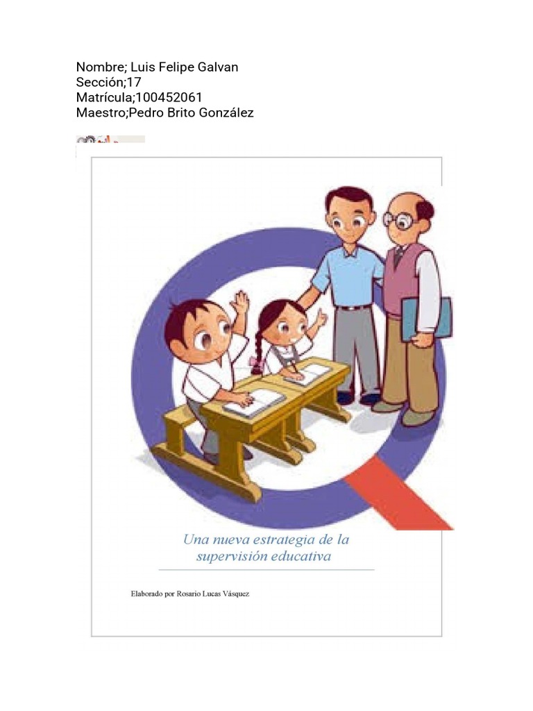 Tipos de Supervisión Educativa y Administrativa | PDF | Crecimiento ...