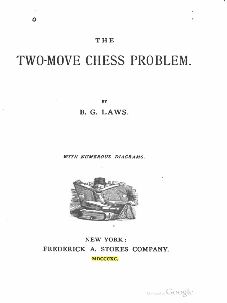 Laws - The Two Move Chess Problem | PDF | Chess | Mental Processes