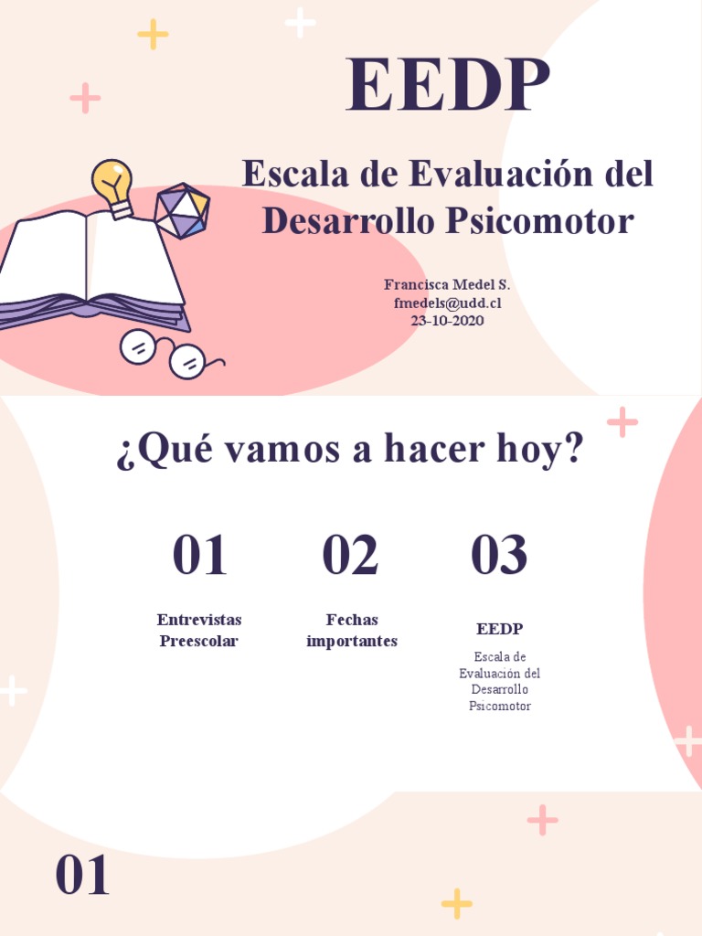 Escala de Evaluación Del Desarrollo Psicomotor (EEDP) | PDF | Salud y ...