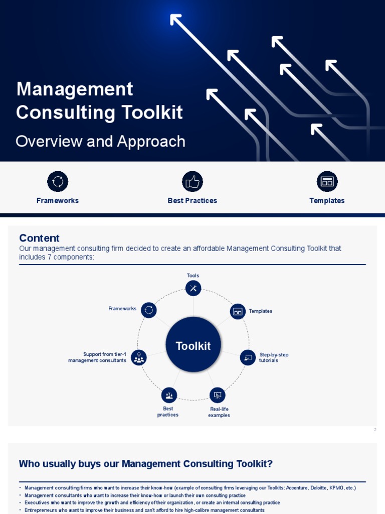 Management Consulting Toolkit Overview | PDF | Strategic Management ...